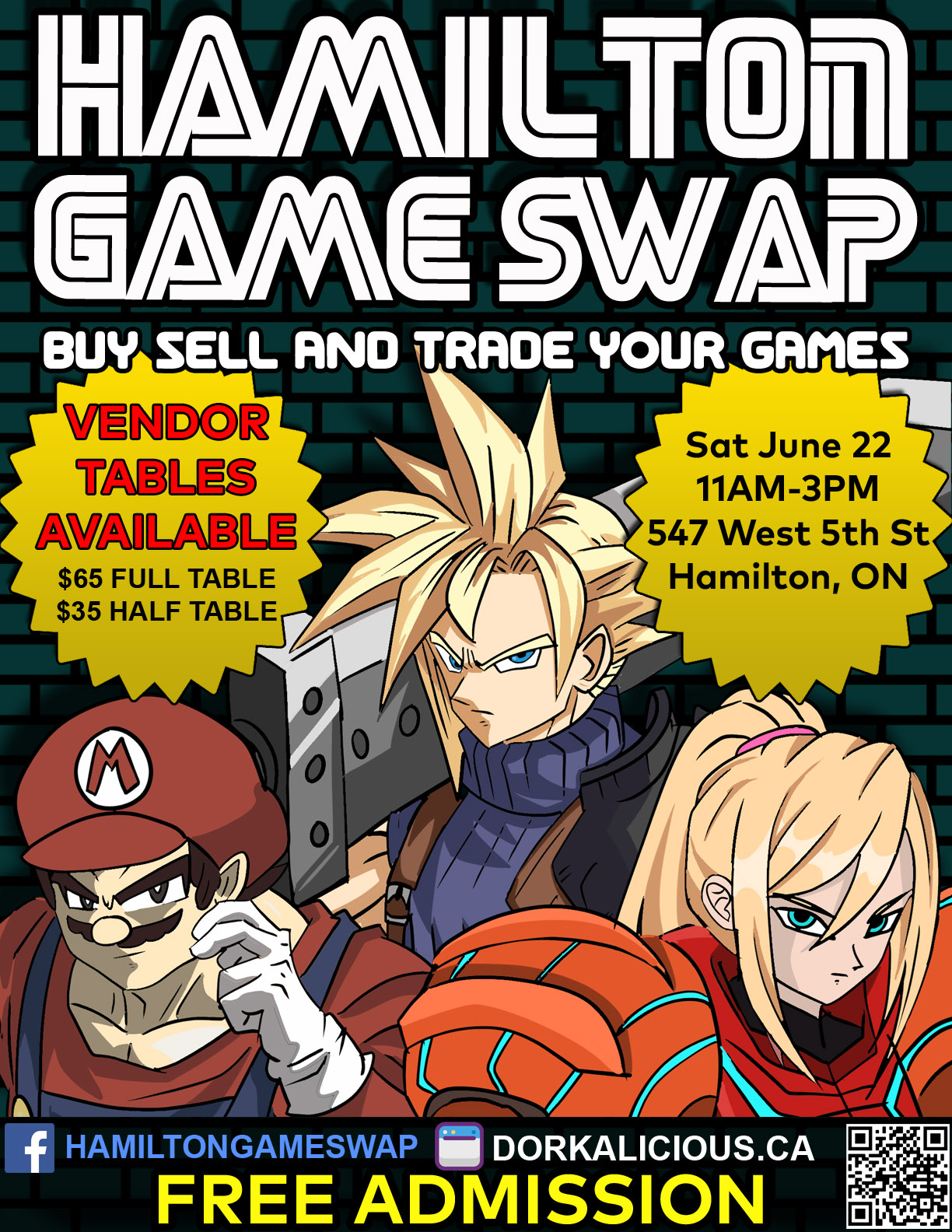 Hamilton Video Game Swap | Dorkalicious